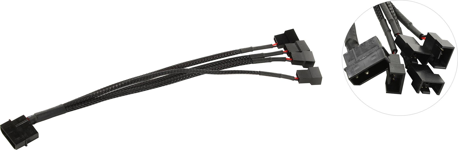 Переходник Penny Blossom Molex - 4x 3-pin не указано м PB1476