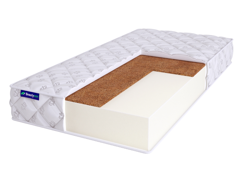 Матрас Beautyson Roll Foam 14 Cocos, 135х155, 15 см, беспружинный