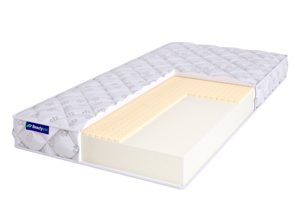 Матрас Beautyson Roll Foam 10 Latex, 145х145, 11 см, беспружинный