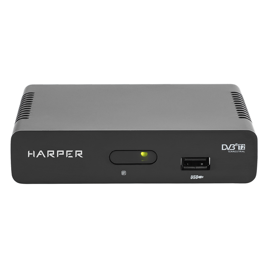DVB-T2 приставка Harper HDT2-1108 Black