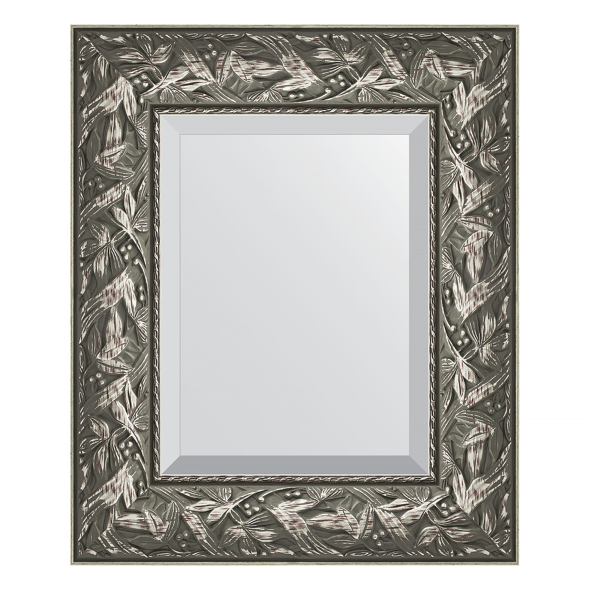 Зеркало в раме 49x59см Evoform BY 3364 византия серебро