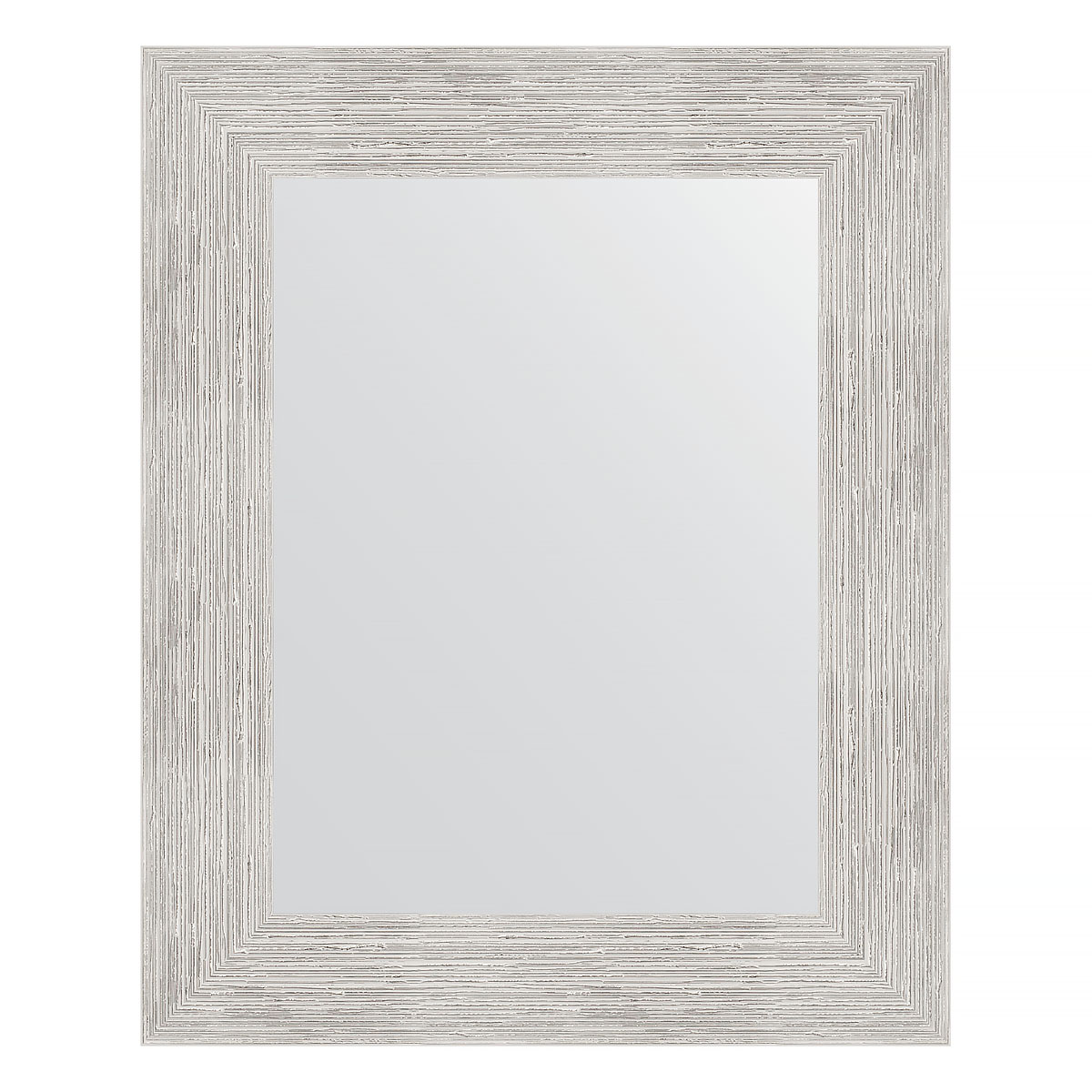 Зеркало в раме 43x53см Evoform BY 3016 серебряный дождь