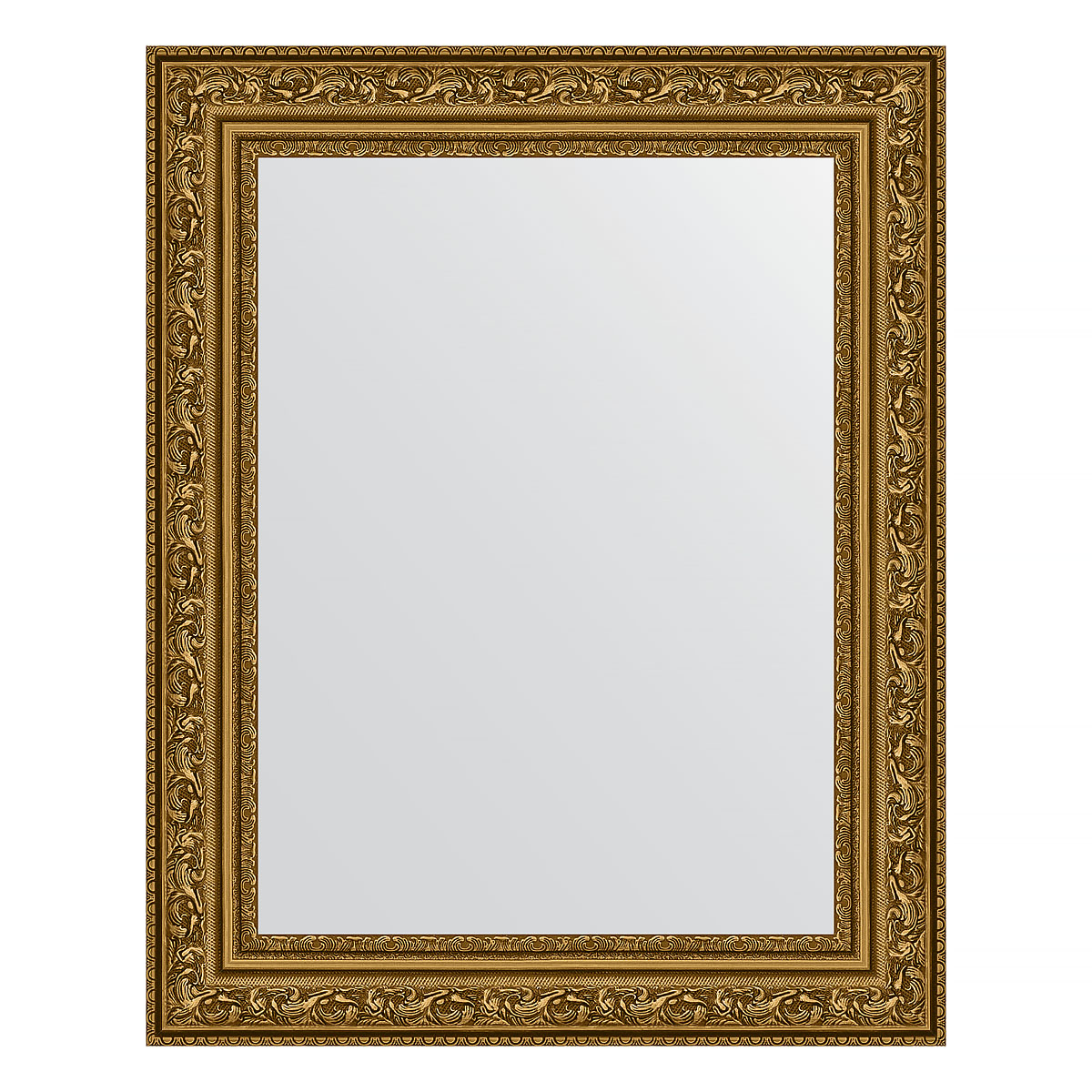 Зеркало в раме 40x50см Evoform BY 3007 виньетка состаренное золото