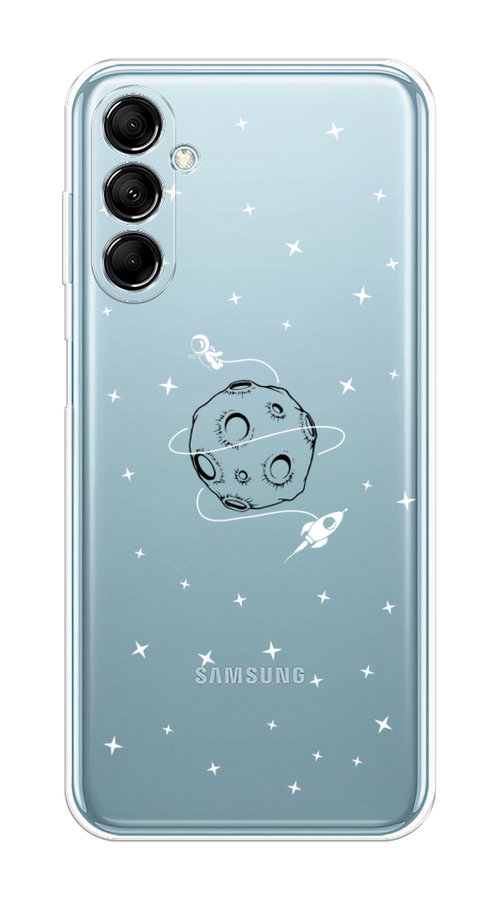 Чехол на Samsung Galaxy M14 5G "Полет вокруг луны"