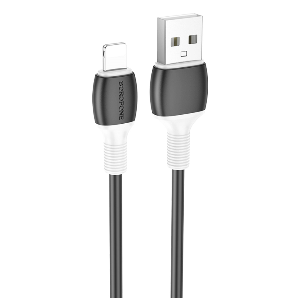 Кабель lightning - usb Borofone Bx84i 1 м белый