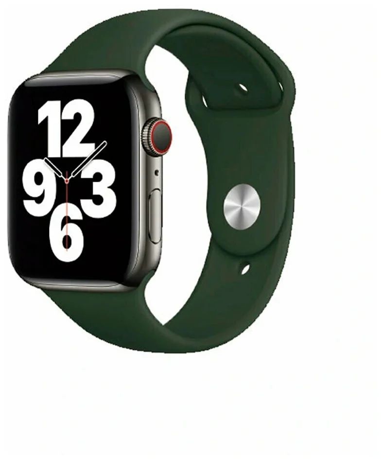 Ремешок WIWU Color Silicone Band для Apple Watch 38/40мм оливковый