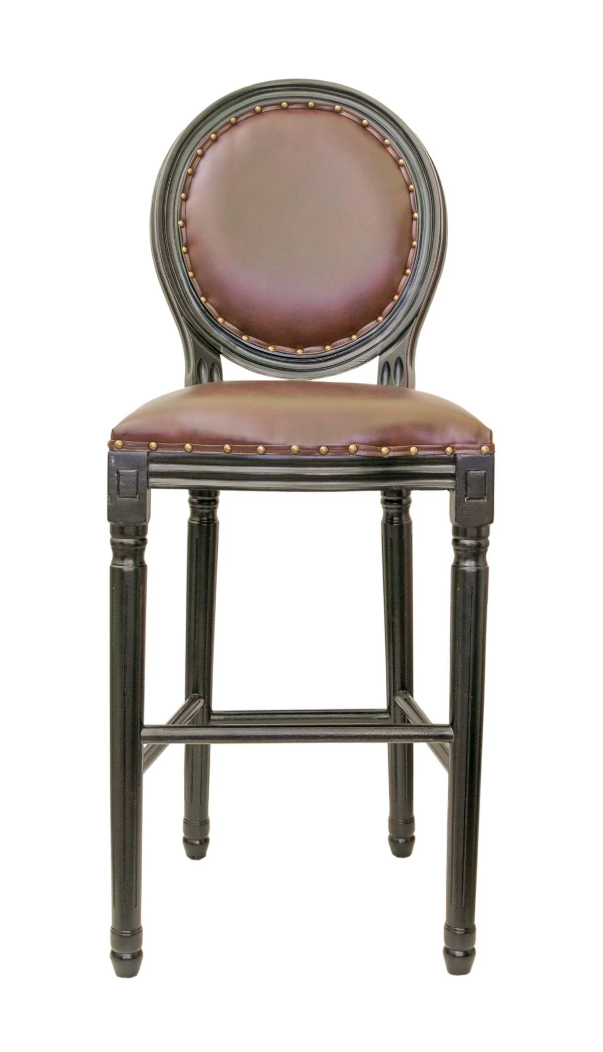 Барный стул Mak-interior 5KS24519-B, коричневый/бежевый