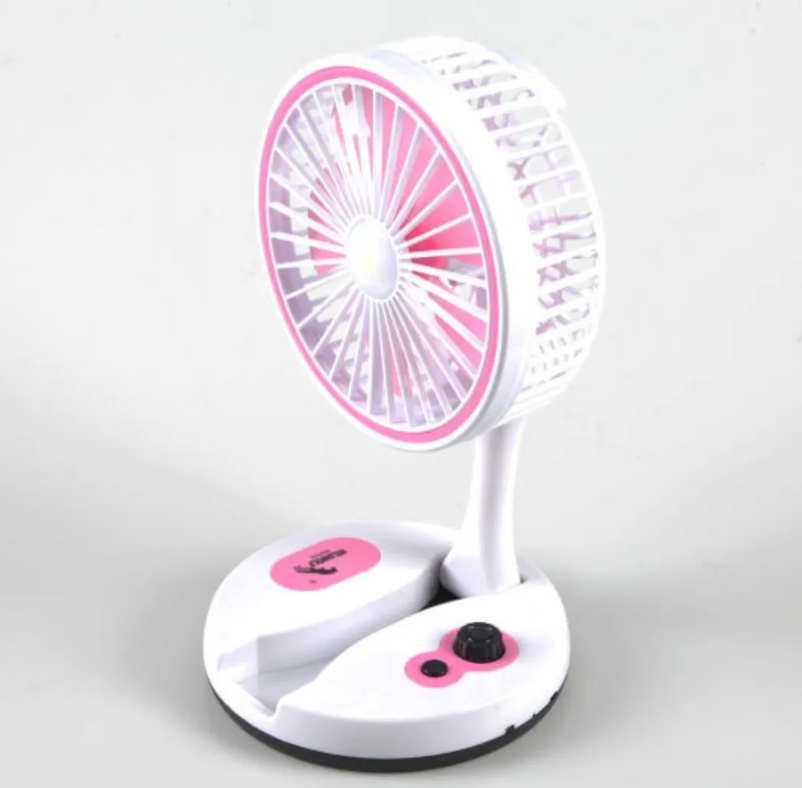 Вентилятор настольный NoBrand Fan-M2026 розовый