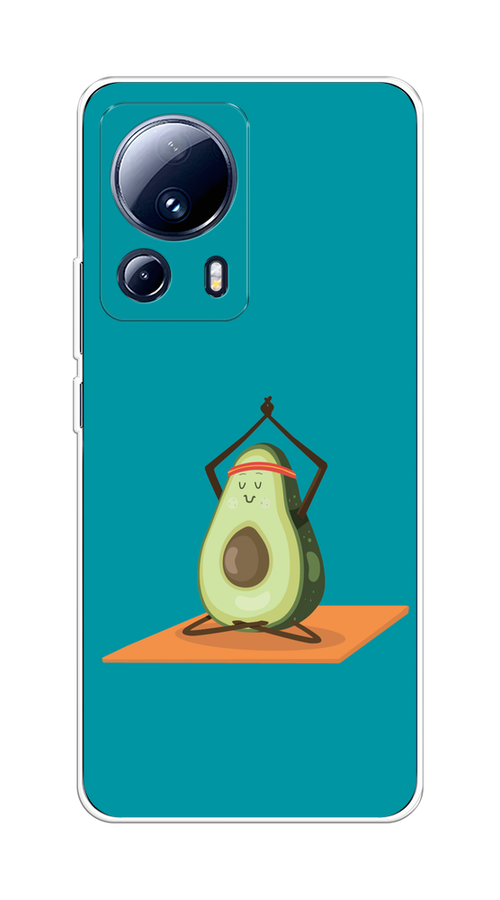Чехол на Xiaomi 13 Lite "Расслабься с авокадо"