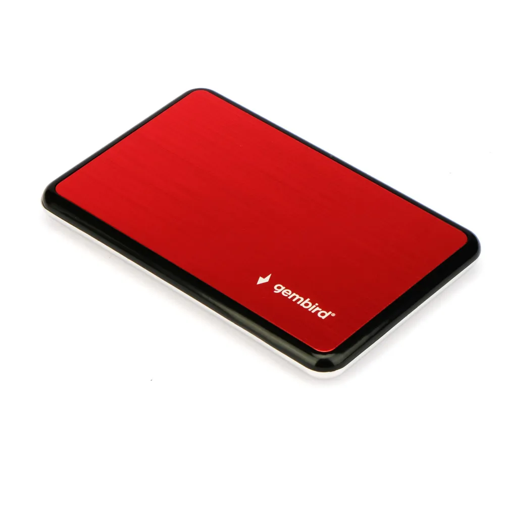 Корпус 2.5"" Gembird EE2-U3S-61, SATA-USB3.0 Metal Red