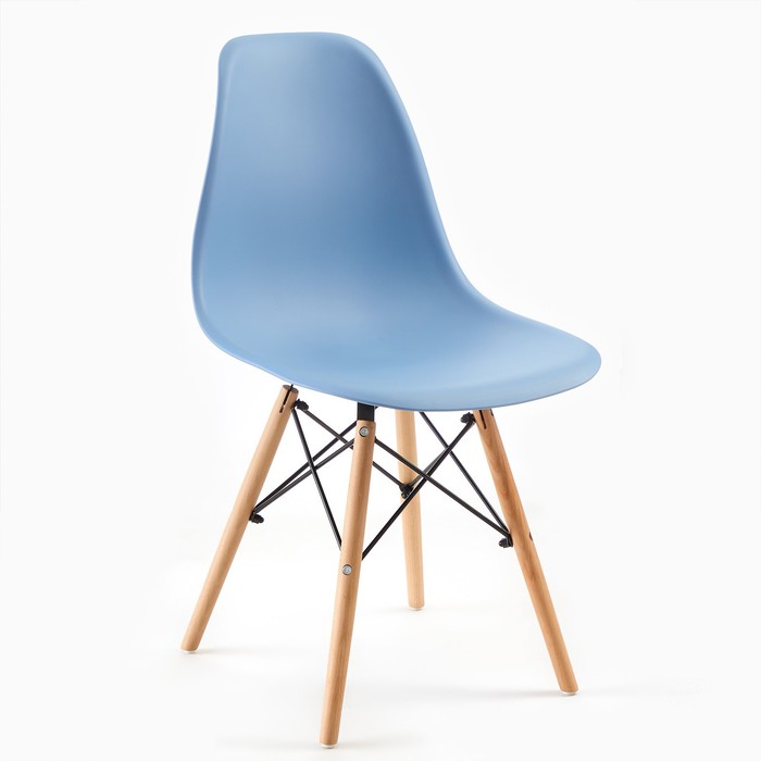 Клик Мебель Стул Eames HYH-A304 серо-голубой
