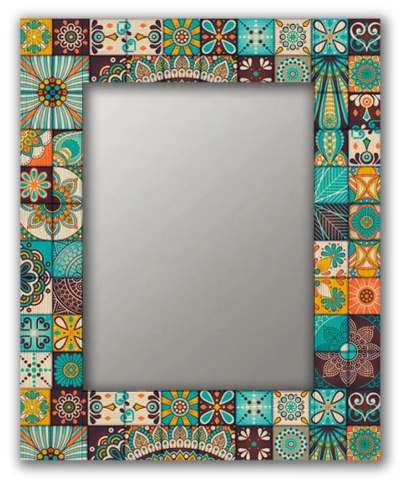 Зеркало Мозаика Прямоугольное 65х80 см