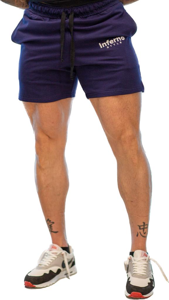 Спортивные шорты мужские INFERNO style Ш-007-001 синие S