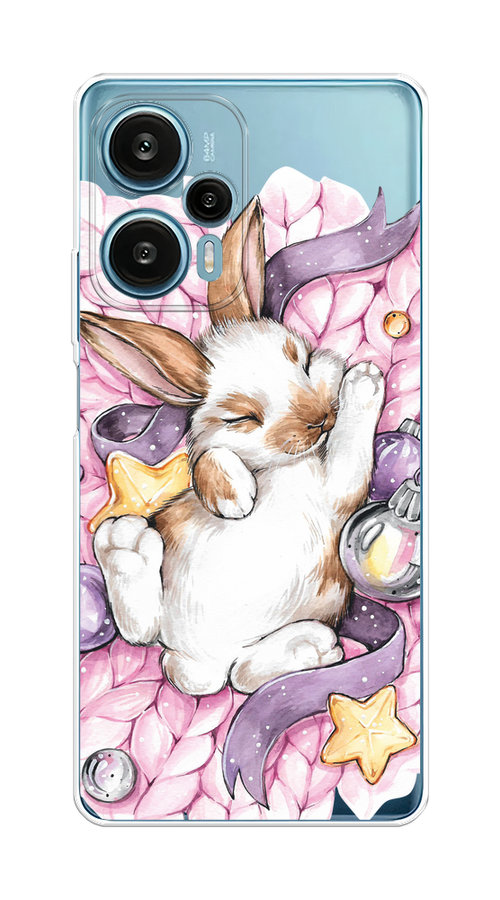 Чехол на Xiaomi Redmi Note 12 Turbo "Кролик спит"