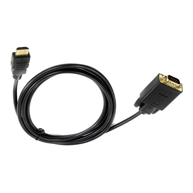 Кабель VCOM HDMI-VGA, M-M 1,8м Black (CG596-1.8M)