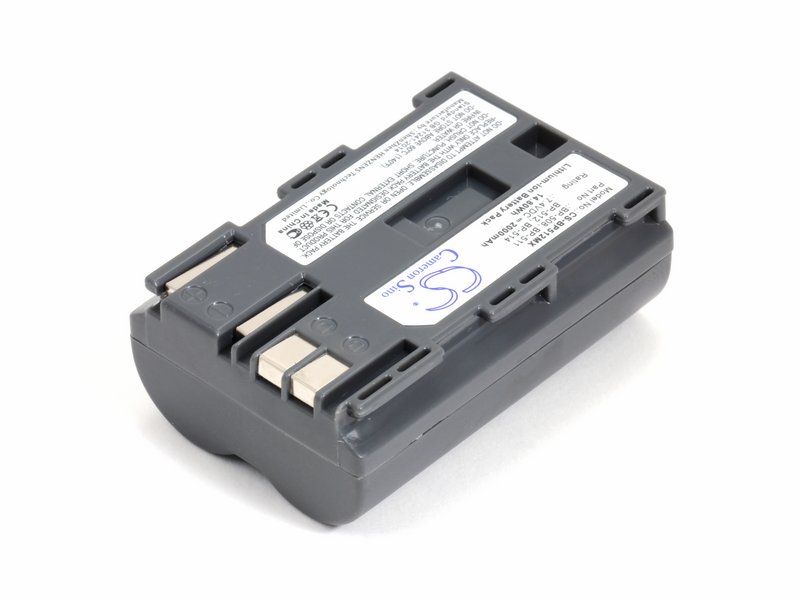 Аккумулятор для Canon BP-508, BP-511, BP-511A (серый)