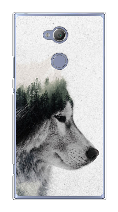Чехол на Sony Xperia XA2 Ultra "Волк лес"