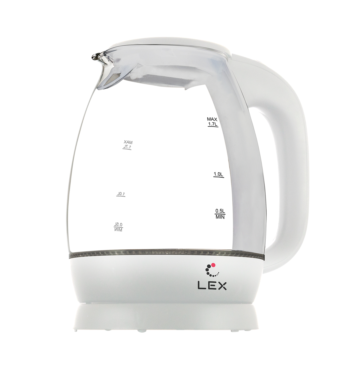 Чайник электрический LEX LX 3002-3 1.7 л White