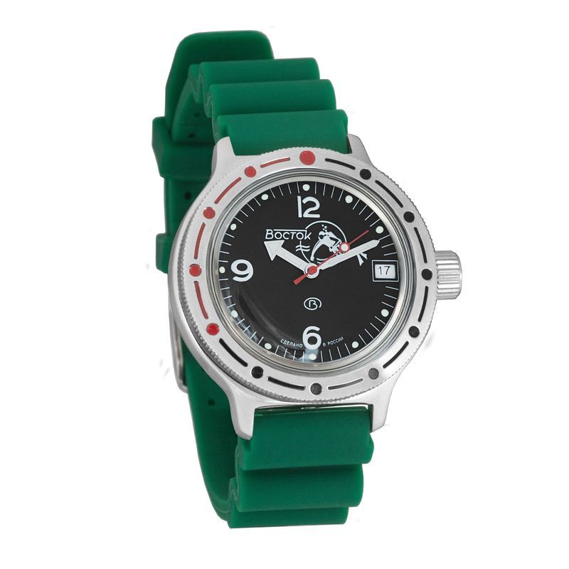 Наручные часы мужские Восток 420634 зеленые