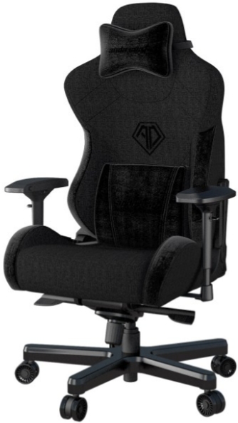 Игровое кресло Anda Seat T-Pro 2 тканевое (черный)