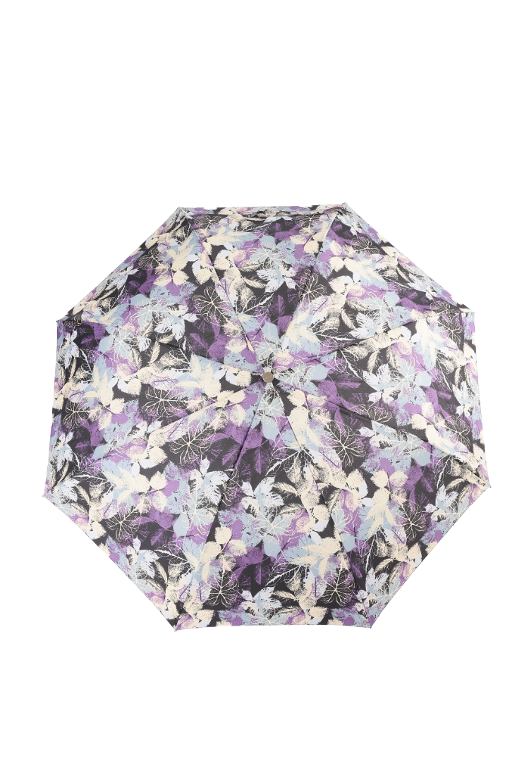 Зонт женский AIRTON 3612S серо-фиолетовый