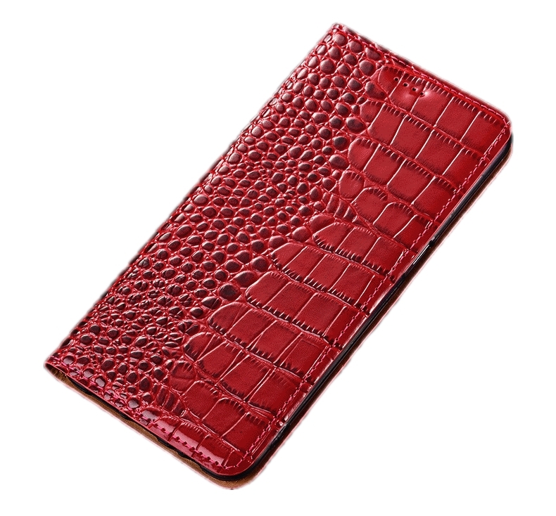 Чехол-книжка MyPads Premium для Samsung Galaxy S21 Ultra экзотический красный