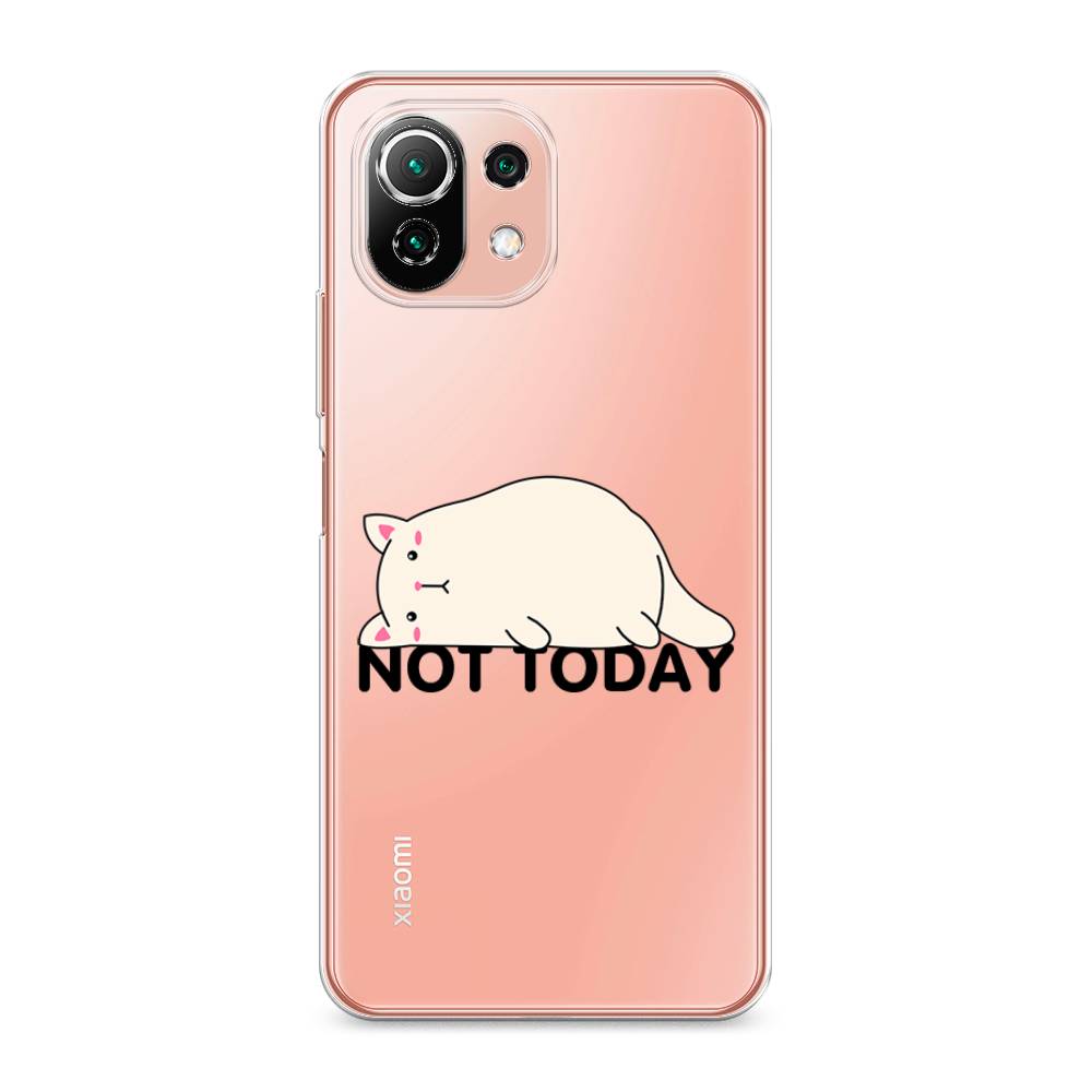 Чехол на Xiaomi Mi 11 Lite "Cat not today"