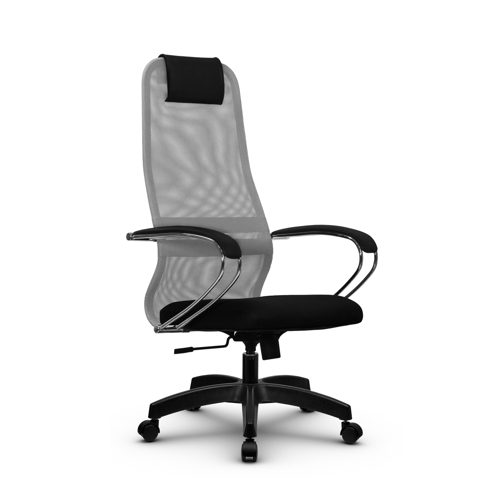 Кресло компьютерное SU-B-8/подл.131/осн.001 Светло-серый