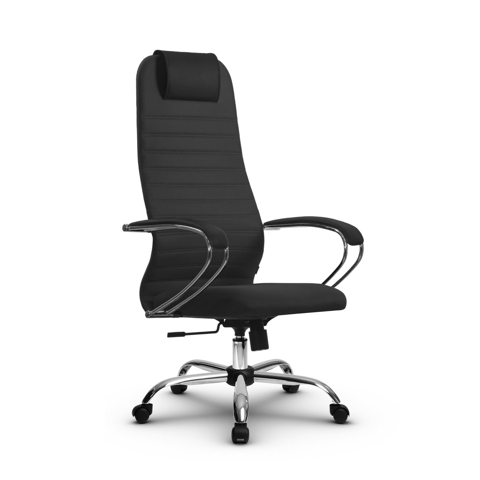 Кресло компьютерное SU-В-10/подл.131/осн.003 Темно-серый/Темно-серый