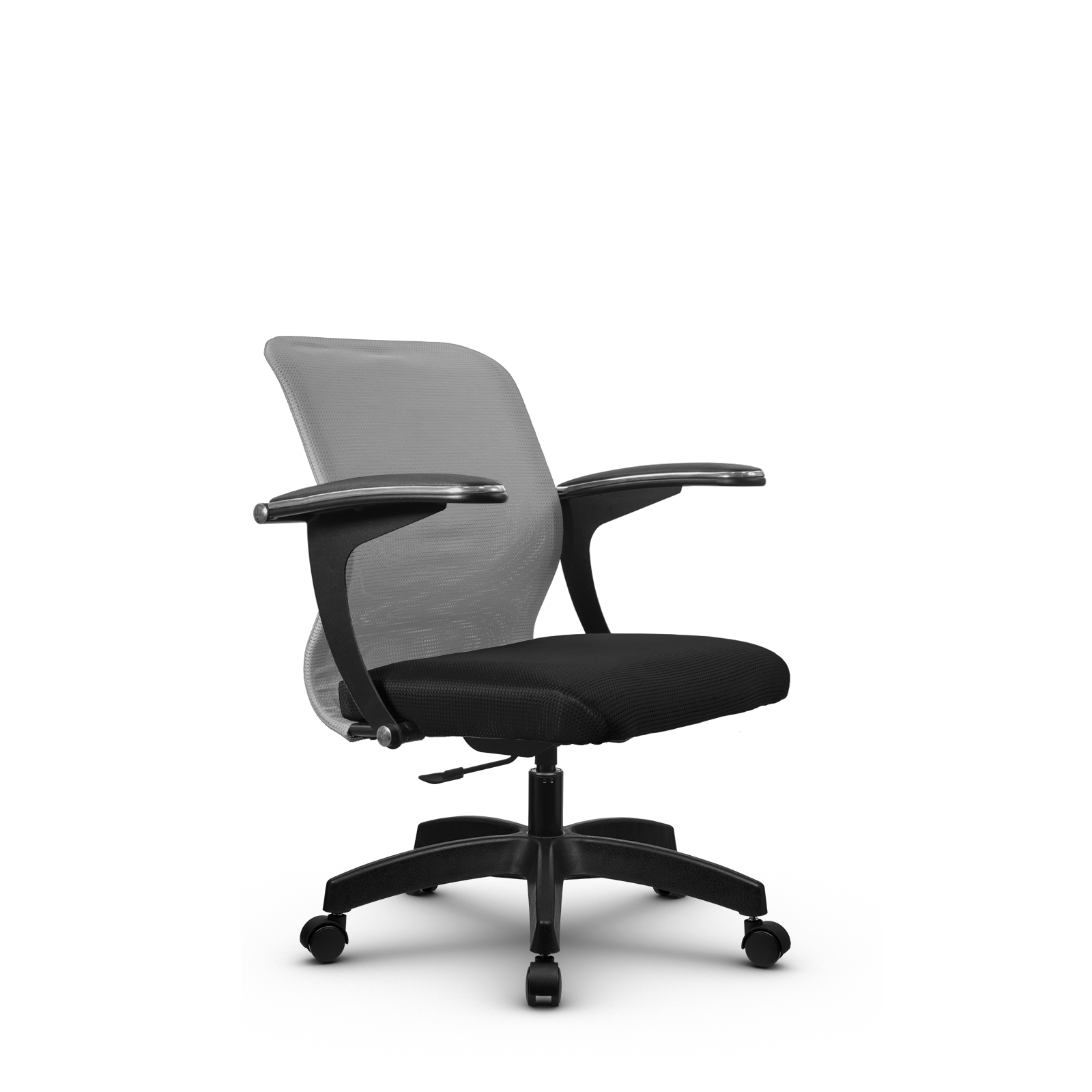 Кресло компьютерное SU-M-4/подл.160/осн.005 Светло-серый