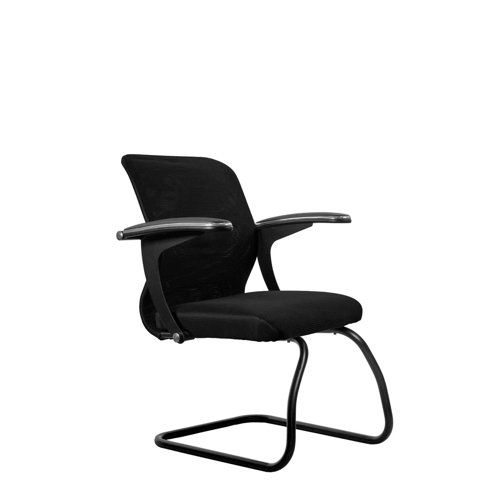 Кресло компьютерное SU-M-4/подл.160/осн.008 Черный
