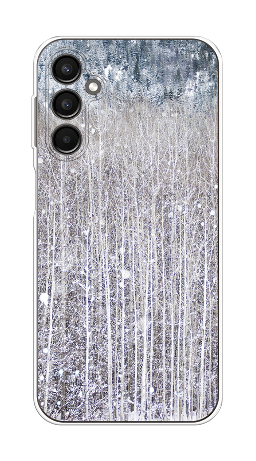Чехол на Samsung Galaxy A24 "Снежный лес"