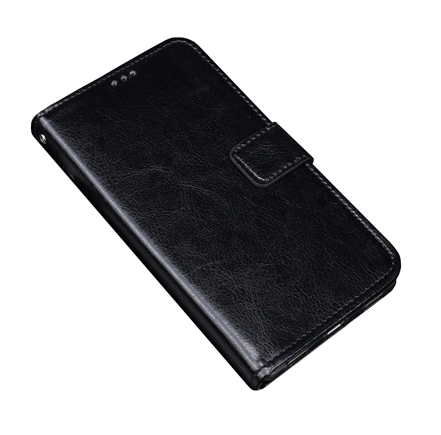 Чехол-книжка MyPads для HTC U19e с мульти-подставкой застёжкой и визитницей черный