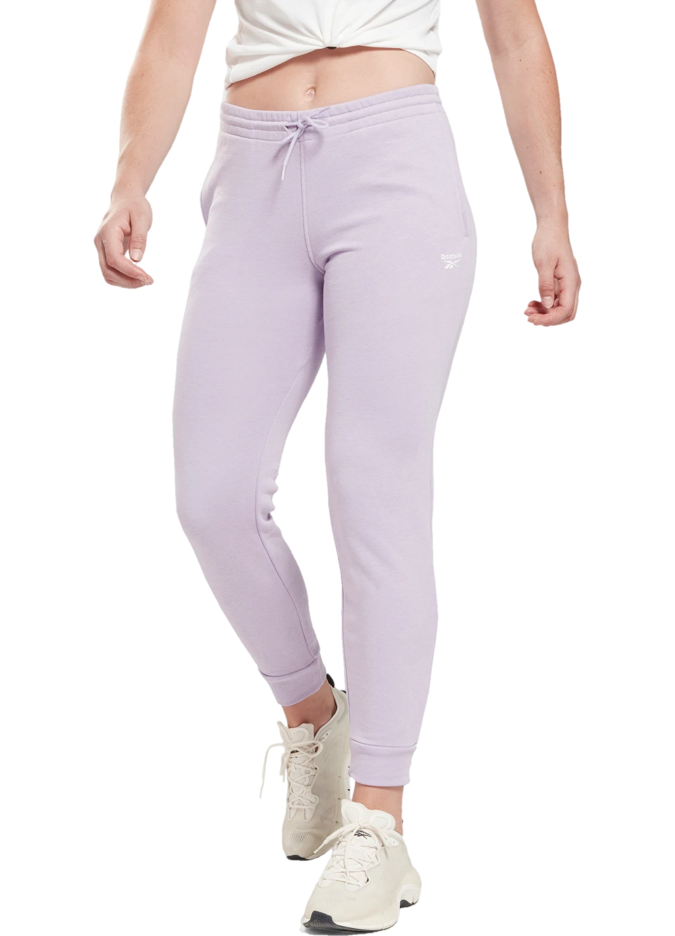 Спортивные брюки женские Reebok Ri French Terry Pant фиолетовые XS