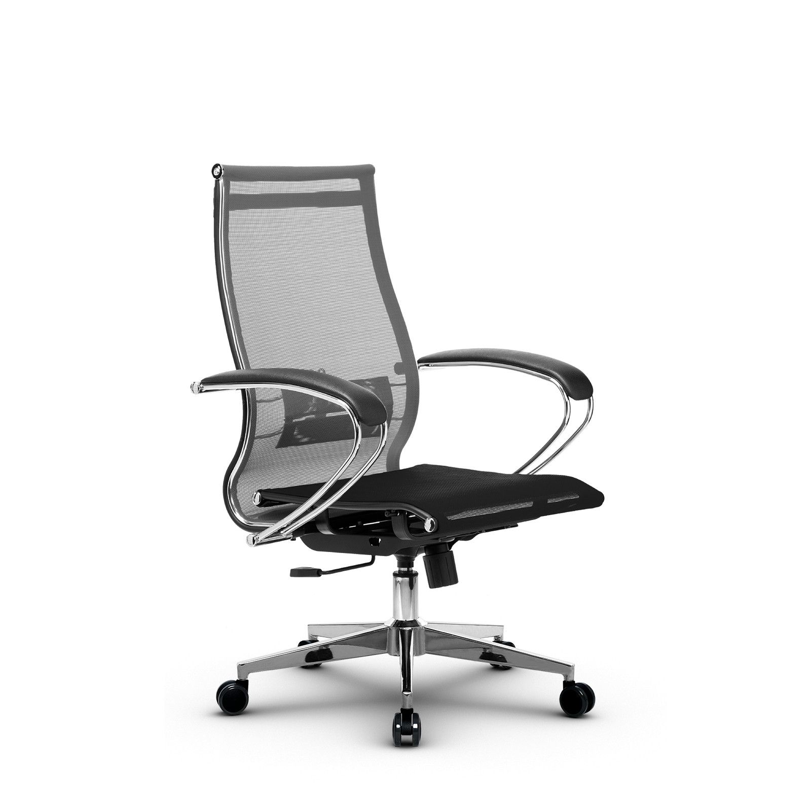 Кресло компьютерное МЕТТА-9(MPRU)/подл.131/осн.004 Серый