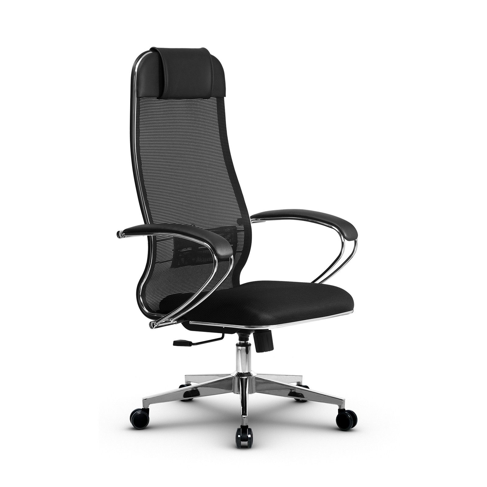 Кресло компьютерное МЕТТА-15(MPRU)/подл.131/осн.004 Черный