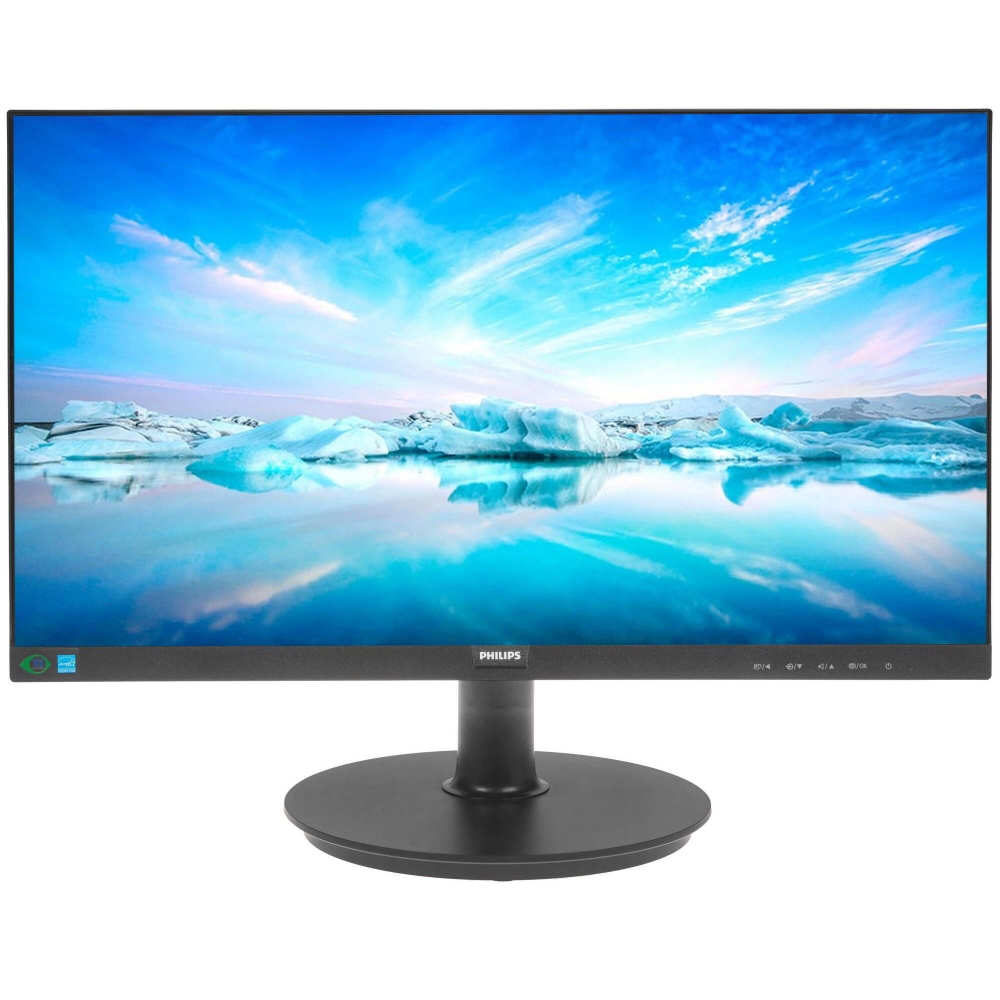 21.5" Монитор Philips 222V8LA/00 Black 75Hz 1920x1080 VA