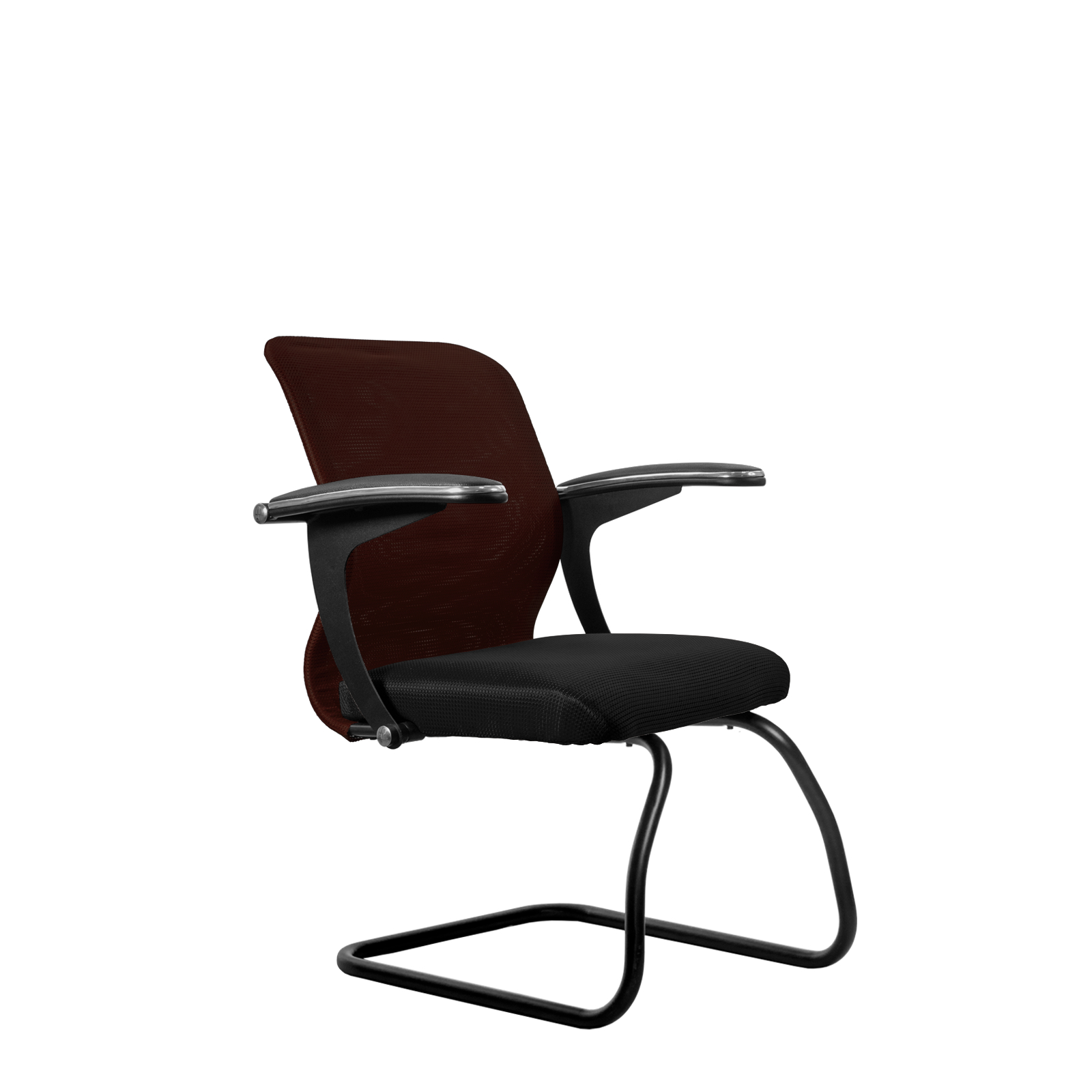 Кресло компьютерное SU-M-4/подл.160/осн.008 Коричневый/Черный