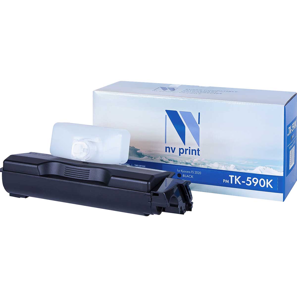 Картридж для лазерного принтера NV Print TK590Y, Yellow