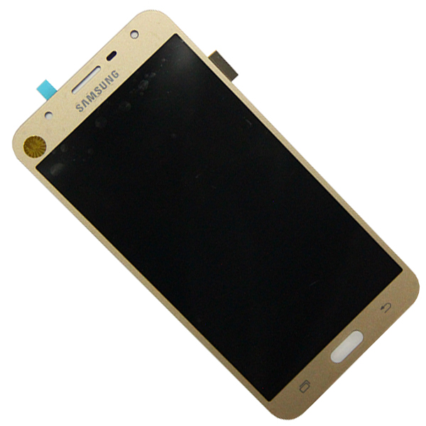 Дисплей для Samsung SM-J701F (Galaxy J7 Neo) в сборе с тачскрином (OLED) <золотой>