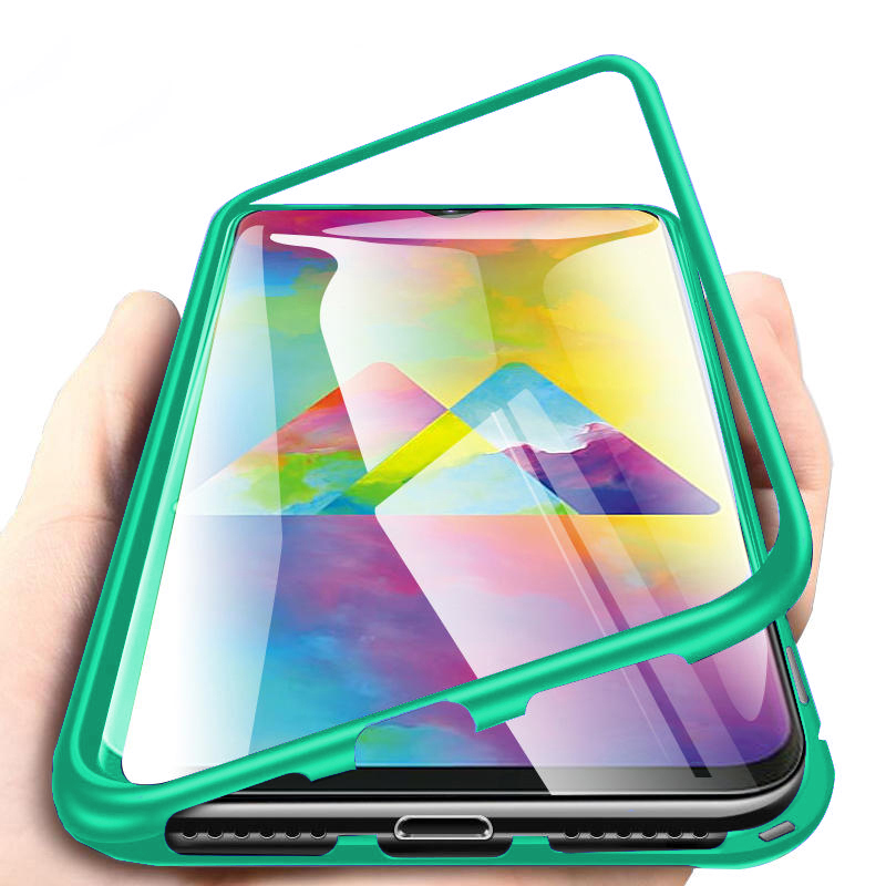 Чехол-бампер MyPads для Samsung Galaxy A52 5G (SM-A525F) 2021 зеленый