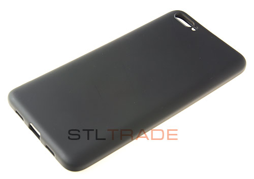 Силиконовый чехол TPU Case Металлик для Xiaomi Mi6+ черный