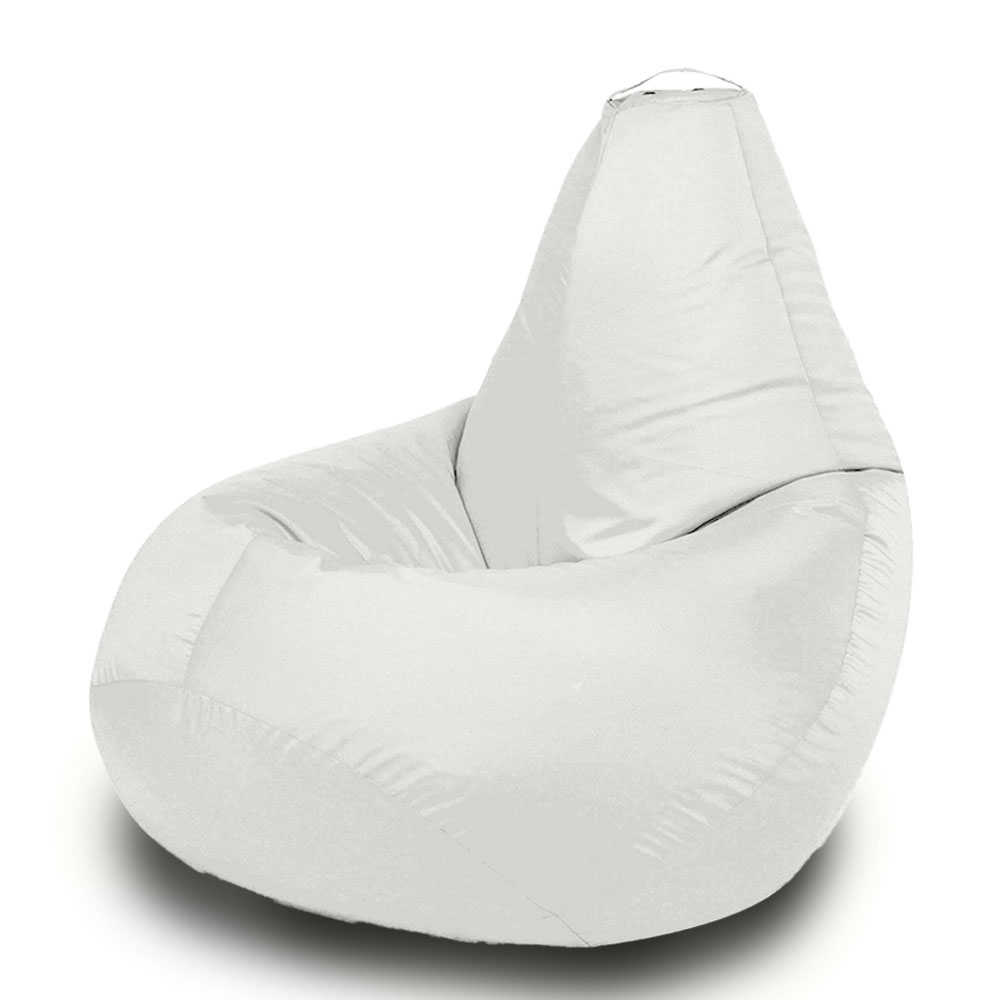 Кресло мешок груша XXXXL Комфорт, оксфорд, белый