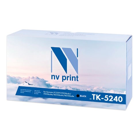 Тонер-картридж для лазерного принтера NV Print NV-TK-5240K, Black, совместимый