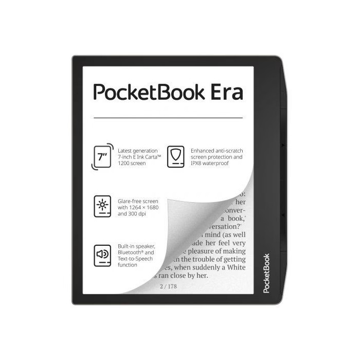 Книга электронная PocketBook 700 Era Stardust Silver (PB700-U-16-WW)
