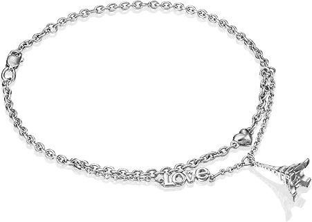 Браслет из серебра р. 21 PLATINA jewelry 05-0588-00-000-0200-68