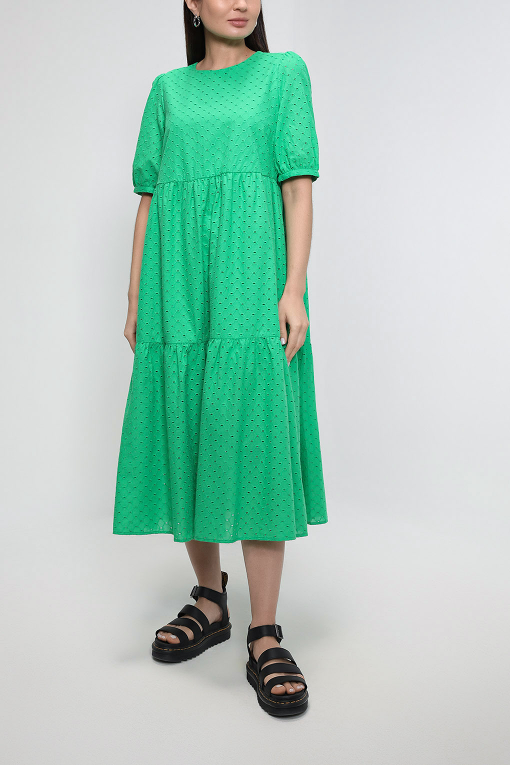 Платье женское Belucci BL23045294 зеленое L