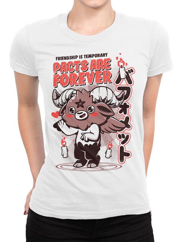 Футболка женская Dream Shirts Мультяшный Дьявол 5000842-1 белая XS
