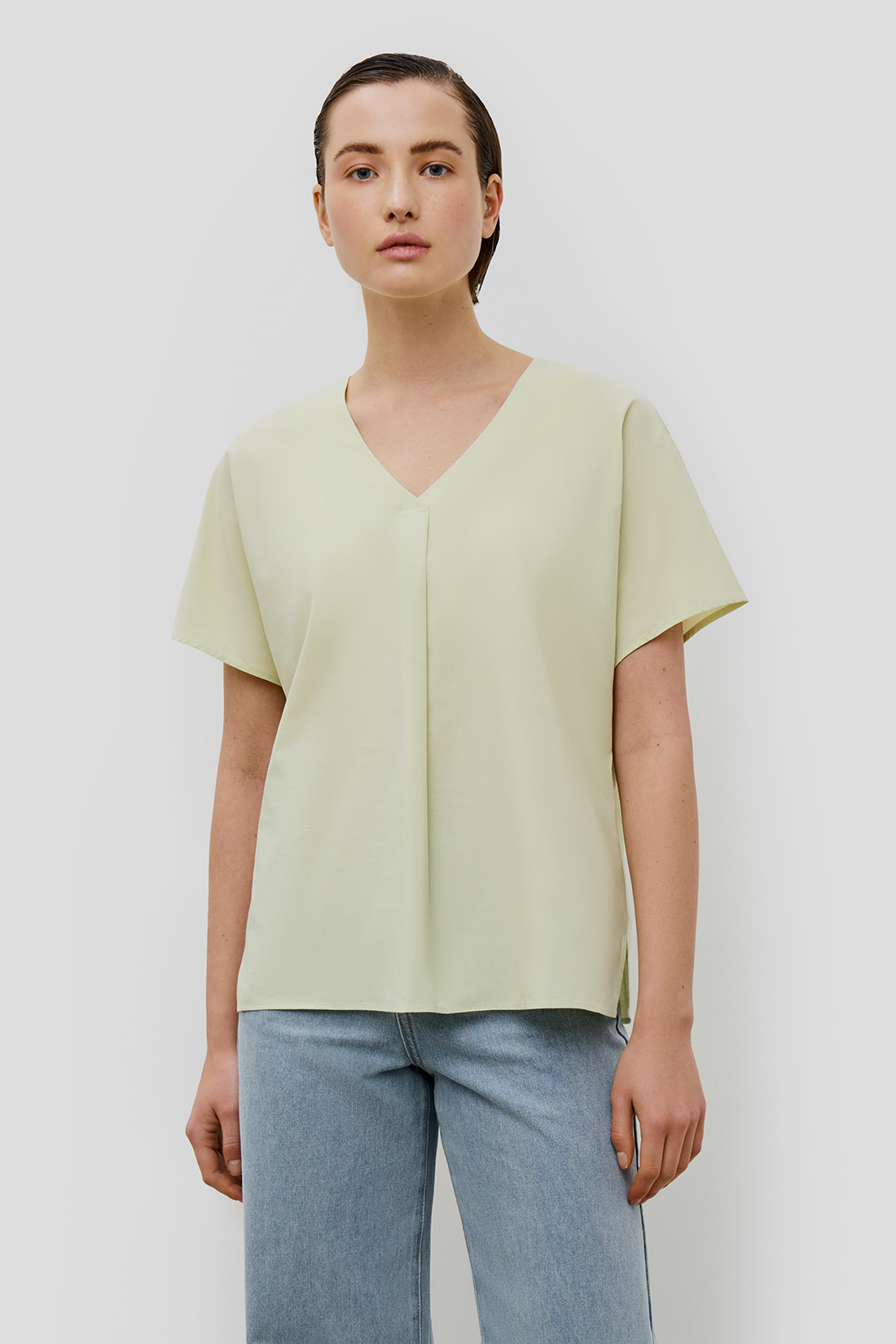 Блуза женская Baon B1923015 зеленая L