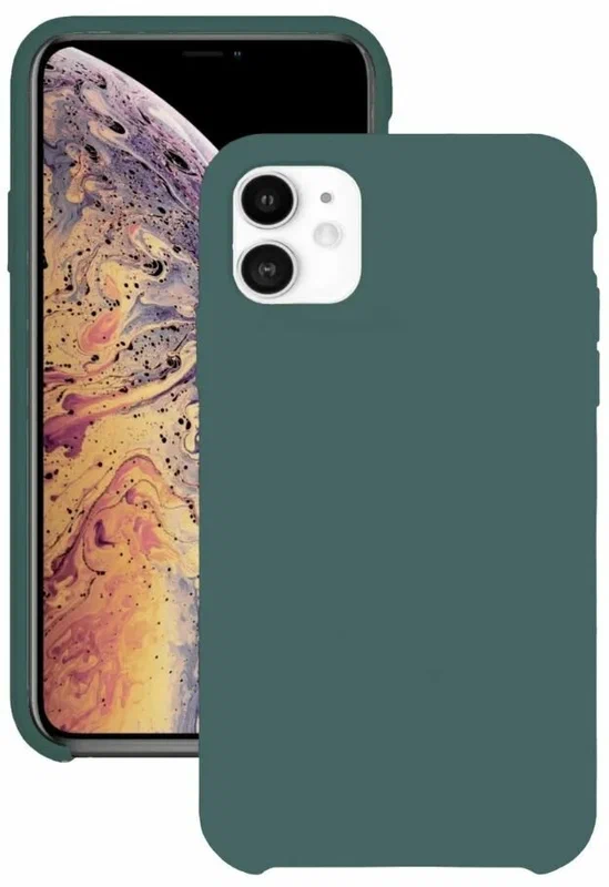 Чехол для iPhone 12/12 Pro Silicone пихтовый